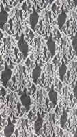 China High Quality White Nylon Lace Fabric with Eco-Friendly 3D Soft Flower Embroidery Trim for Wedding Evening Dresses Shoes Bags for sale