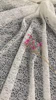 China New Nylon Spandex Fabric Clothing with Elastic Lace Dress Decoration Premium Quality Lace for Fashionable Outfits for sale
