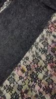 China Imported Soft High Elasticity Lace Mesh Fabric Plain Color Hollow Without Hooking for Silk Base T-shirt Dresses for sale