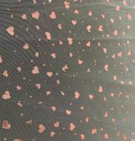 China Fashion Dress Love Shape Print Tulle Mesh Fabric and Big /Small Dot Mesh Net Fabric for Clothes Wedding Dress for sale