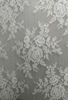 China 150cm French Lace Fabric Nylon +spandex Laser embroidery fabric for Bridal Gown Wedding for sale