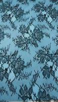 China 150cm French Lace Fabric Nylon +spandex Laser embroidery fabric for Bridal Gown Wedding for sale