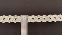 China High Quality Chicken  Lace Trim 100% Cotton  Embroidery for Child Skirt & Shoes & Bags for sale