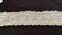 China High Quality Chicken  Lace Trim 100% Cotton  Embroidery for Child Skirt & Shoes & Bags for sale