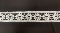 China Water Soluble Embroidery Polyester French Lace Trim Eco-Friendly Tirm Accessories for Women's Clothing Fabric Decoration for sale