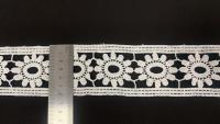 China Water Soluble Embroidery Polyester French Lace Trim Eco-Friendly Tirm Accessories for Women's Clothing Fabric Decoration for sale