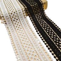 China Water Soluble Embroidery Polyester French Lace Trim Eco-Friendly Tirm Accessories for Women's Clothing Fabric Decoration for sale