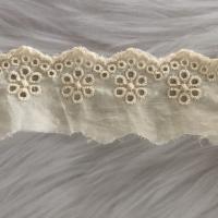 China 100% Cotton Embroidered  CHICKEN Lace Trimming Accessories for Dresses Clothing for sale