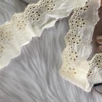 China 100% Cotton Embroidered  CHICKEN Lace Trimming Accessories for Dresses Clothing for sale