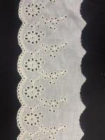 China Chicken Embroidered Lace Trim for Ladies 14cm Total Width for Clothing Sleeve or Skirt Decoration for sale