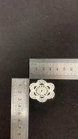 China 3D Bow and Flower Cotton Patches Lace Embroidery Flower Diy Handwork on Clothing  Accessories for sale