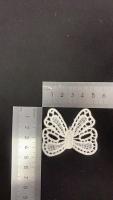 China 3D Bow and Flower Cotton Patches Lace Embroidery Flower Diy Handwork on Clothing  Accessories for sale
