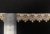 China 2.5CM-4.5CM Embroidered Sequins Polyester Lace Trim for Ladies' Dresses Lace Accessories for sale