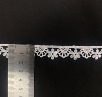 China Polyester Embroidered Sequins Lace Trim for Wedding Dress Accessories Multiple Types Available for sale