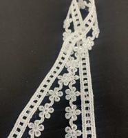 China Embroidered Lace with Sequins Gorgeous Lace Clothing Accessories Suitable for Women's Clothing for sale