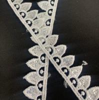 China Embroidered Lace with Sequins Gorgeous Lace Clothing Accessories Suitable for Women's Clothing for sale