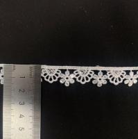China Water Soluble Embroider Lace Trim Polyester Garment Accessories for Ladies Dress for sale