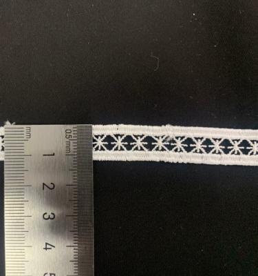 China Water Soluble Embroider Lace Trim Polyester Garment Accessories for Ladies Dress for sale