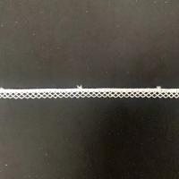China 3cm Polyester Lace Trim Embroidered Lace Garment Accessories for Ladies' Dress for sale