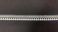 China Small Border Trim for Ladies' Dress Delicate Polyester/Cotton Lace with Embroidery Garment Accessories for sale