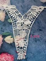 China New DIY Clothing Decals Handmade Lace Accessories for Underwear Pants Pockets with Badges for sale