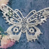 China New DIY Clothing Decals Handmade Lace Accessories for Underwear Pants Pockets with Badges for sale