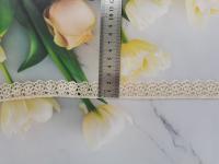 China Water-Soluble Embroidery Lace Trim Wave-Edge Lace Trim for Ladies' Dress Clothing Decoration for sale