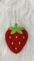 China Fruit Strawberry Pattern Embroidery Patch Size Can Be Customized  Patch for Children's Garments and Shoe Decoration for sale