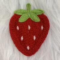 China Fruit Strawberry Pattern Embroidery Patch Size Can Be Customized  Patch for Children's Garments and Shoe Decoration for sale