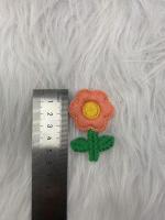 China Wholesale Customized Daisy/rose/flower Embroidery Patches Flower  Iron-on Embroidery for Kids Clothing  Hats  Shoe Decoration for sale