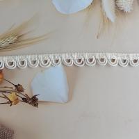 China 2CM Cotton Lace Trim Water-Soluble Lace Accessory Crochet Lace  for Ladies' Garments for sale