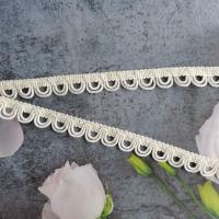 China 2CM Cotton Lace Trim Water-Soluble Lace Accessory Crochet Lace  for Ladies' Garments for sale