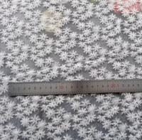 China Wholesale Small Mesh Embroidery Flower Tulle Fabric Lace Category for Ladies' Garments for sale