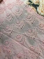 China Wholesale Custom Design White Chicken Embroidery Lace Fabric for Ladies' Dress Embroidery Fabric with Beautiful Embroidery Work for sale