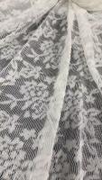 China French Luxury Lace Fabric  Flower Patterns Soft Embroider  Lace Fabric Suitable for  Pajamas Textile Decoration for sale