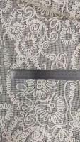 China New Mesh Lace Embroidery Cotton Fabric for DIY Clothing Handcraft & Soluble Decorations for sale