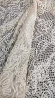 China New Mesh Lace Embroidery Cotton Fabric for DIY Clothing Handcraft & Soluble Decorations for sale