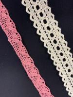 China Cotton Lace Edge with Openwork Lace Edge Ribbon Edge Fabric Decoration DIY Handcraft Material for Clothing for sale