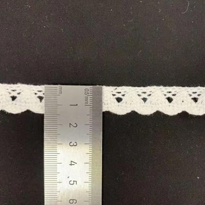 China 100% Cotton Crochet Lace Trimming for Clothing Premium Lace Material for sale