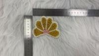 China Handmade DIY Lace Knitting Gift Crochet Small Fan Shape Items for Customized Gifts for sale