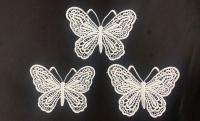 China 100% High-Quality Butterfly Cotton Lace Product in Various Sizes Many Kinds of Kinds Design for sale