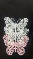 China 100% High-Quality Butterfly Cotton Lace Product in Various Sizes Many Kinds of Kinds Design for sale
