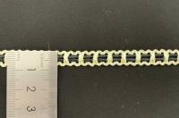 China 2cm Multi Colored Crochet Cotton Ribbon Decorative Braid Lace Trims for Shoe Decoration for sale