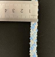 China Multi Colored Crochet Lace 100% Cotton Crochet Ribbon Decorative Braid  Lace Trim for Bag Decoration for sale