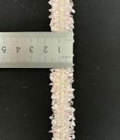 China Multi Colored Crochet Lace 100% Cotton Crochet Ribbon Decorative Braid  Lace Trim for Bag Decoration for sale