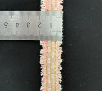 China Multi Colored Crochet Lace 100% Cotton Crochet Ribbon Decorative Braid  Lace Trim for Bag Decoration for sale
