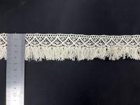 China Cotton crochet braid lace trim  cotton crochet fringe Tassels  Lace Clothing Accessories for sale