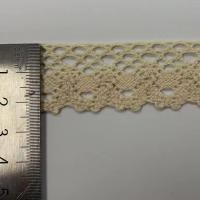 China 100% Cotton Water-Soluble Lace Accessory 1.2cm-3.3cm Crochet Lace Fabric for Textile Decoration Wholesale Chiffon Lace Fabric for sale