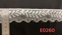 China 6cm High Quality Nylon Spandex Eyelash French Lace Fabric Trim for Bridal Wedding Dress for sale