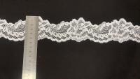 China DIY Water-Soluble Elastic Lace Clothing Accessories with Eyelash Waves for Dress Lace Fashionable and Versatile for sale